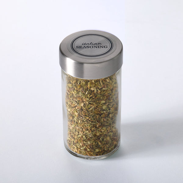 Italian Seasoning — Filled Jar (Stainless Steel Cap)